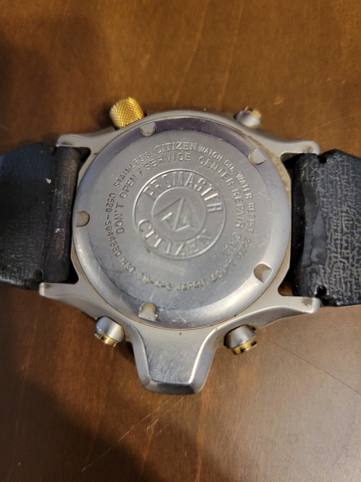 Citizen Promaster C520-S044880 Digi-Ana Divers 200M St.Steel Quartz ...