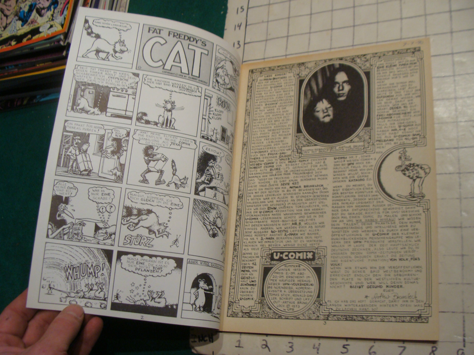 Vintage COMIC BOOK: U-COMIX German comic 1973 | eBay