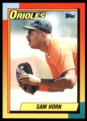 1990 Topps Traded Sam Horn Baseball Cards #42T | eBay