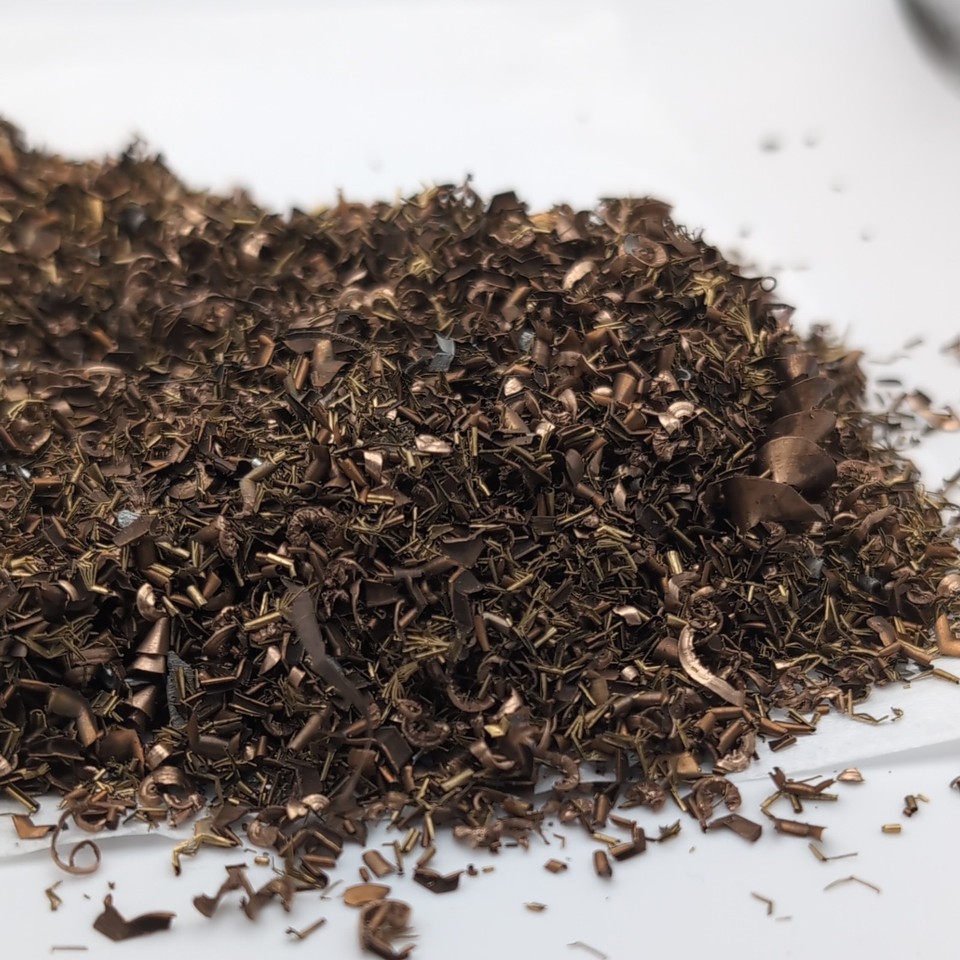 500g Brass Copper Aly Swarf Turnings Metal Shavings Arts Crafts ...