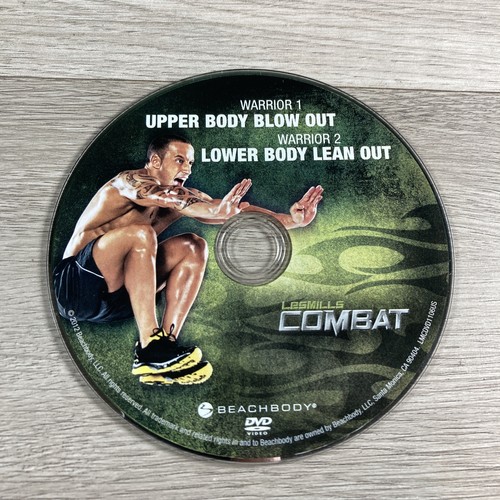 Les Mills Combat Bonus DVD Disc Upper Body Blow Out Lower Body Lean ...