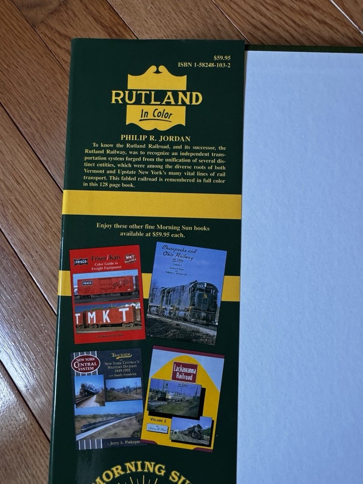 RUTLAND IN COLOR Phillip R Jordan: Morning Sun Books | eBay