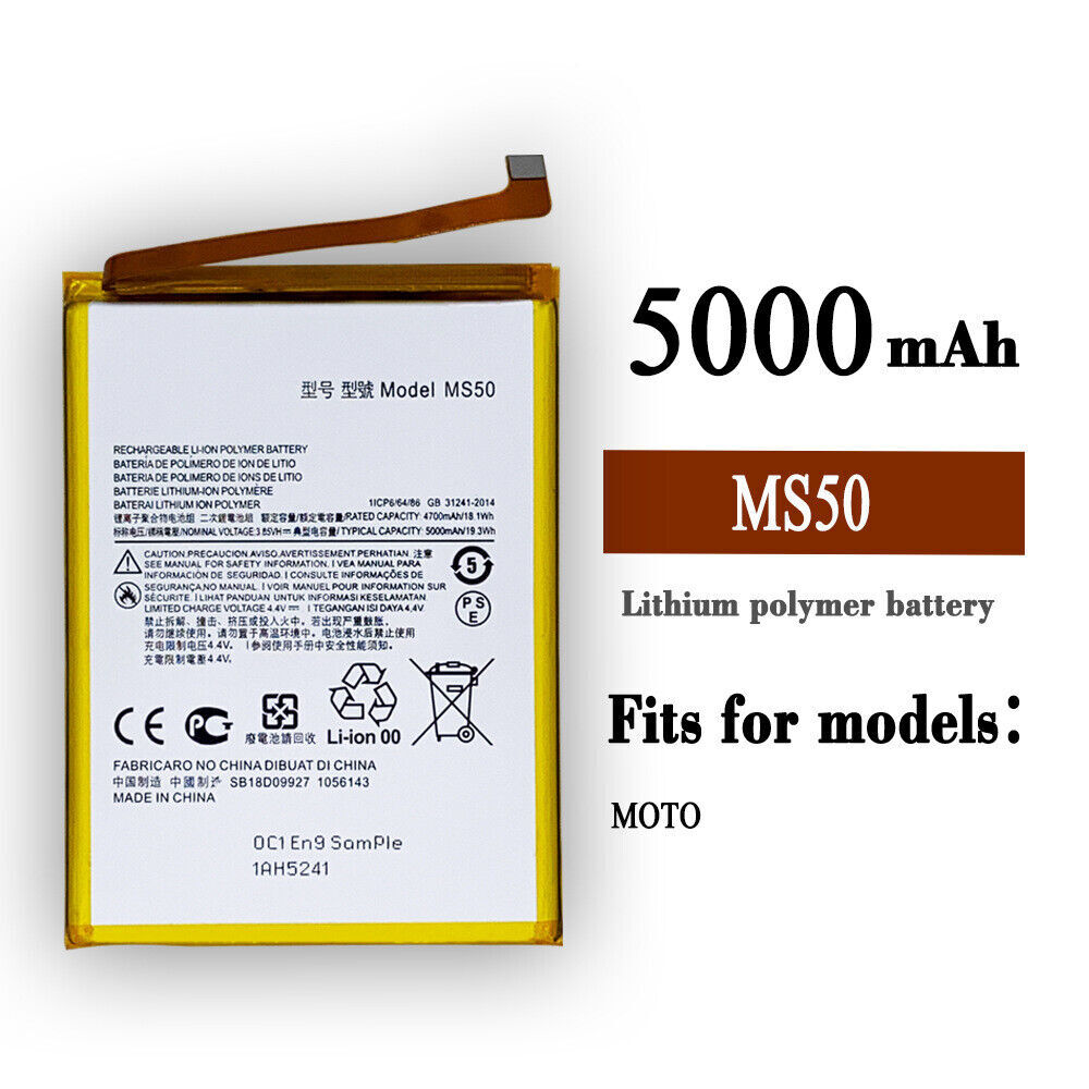 MS50 Replacement Battery For Motorola G50 5G XT2149-1 New 5000mAh High ...