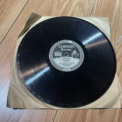 EDISON Diamond Disc Record 51581 - Jack Stillman's Orchestra - Funny ...