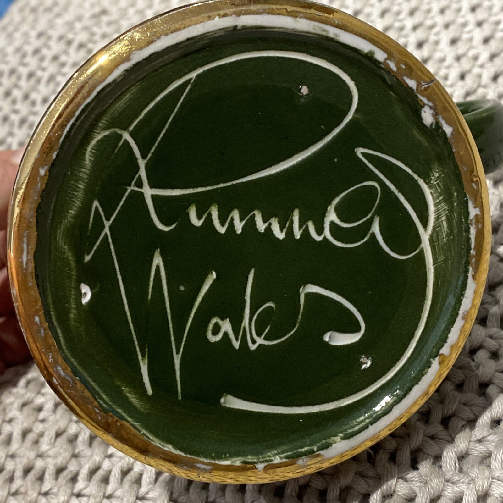 RUMNEY POTTERY WALES WELSH STUDIO POTTERY TANKARD | eBay