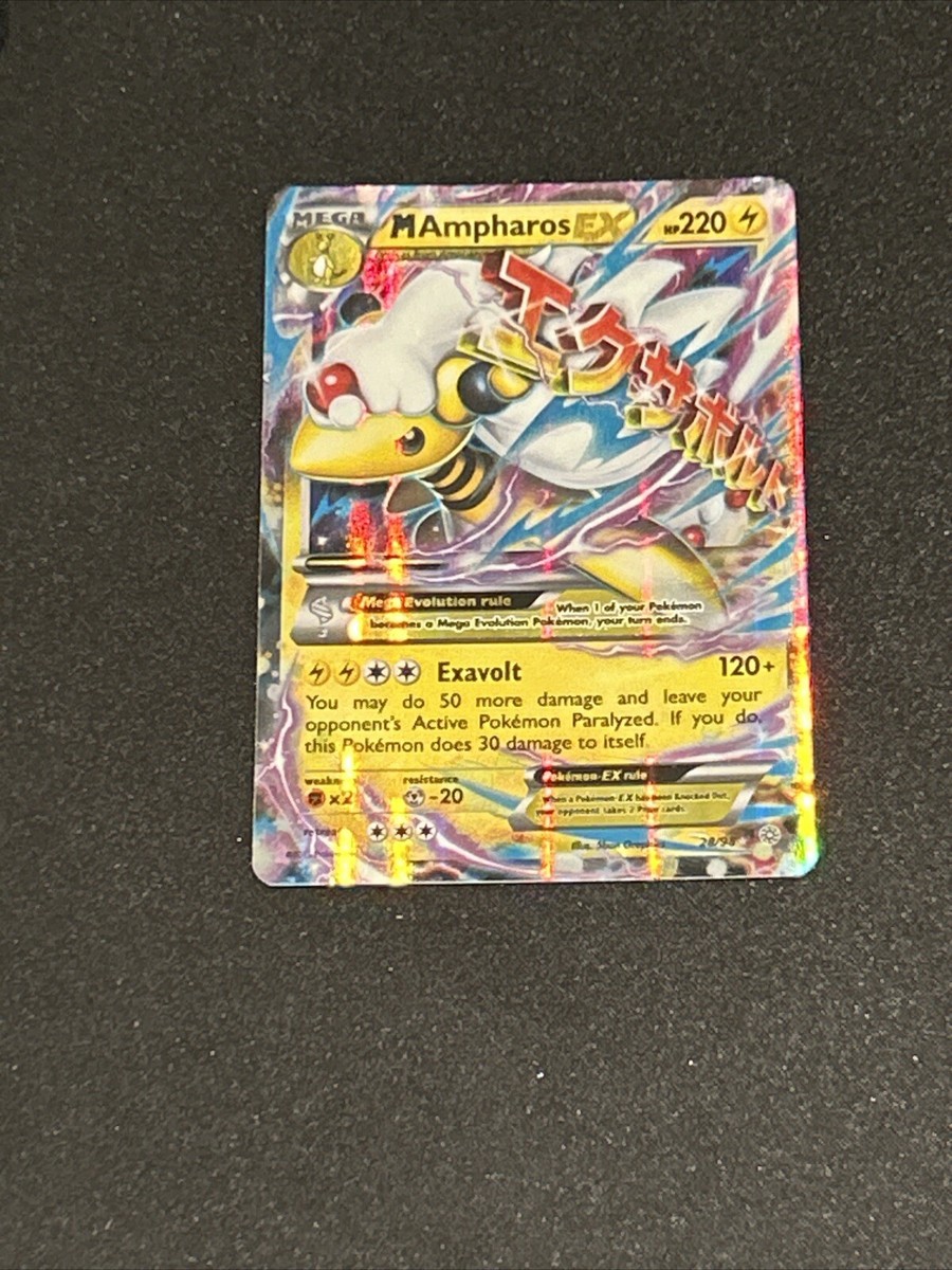 Pokemon Mega Ampharos Card Mega Ampharos ⚡ : R/pokemon
