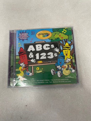 ABC's & 123's by Crayola Kids (CD, Jun-2004, Madacy Kids) Brand New ...