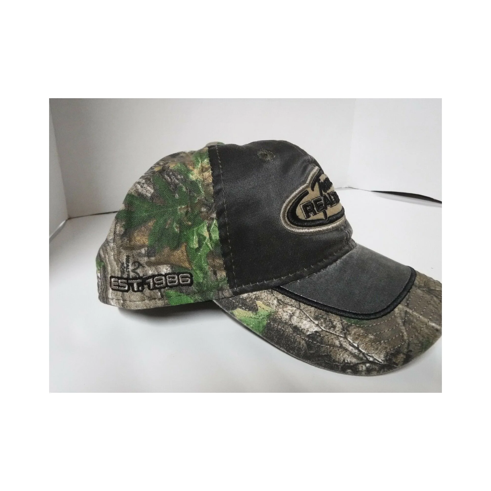 New Authentic RealTree Hat Camo/ Xtra Green Team/ Outdoor Cap/ Brown ...
