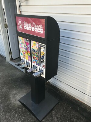 Candy & Bulk Vending Machines - Column Sticker