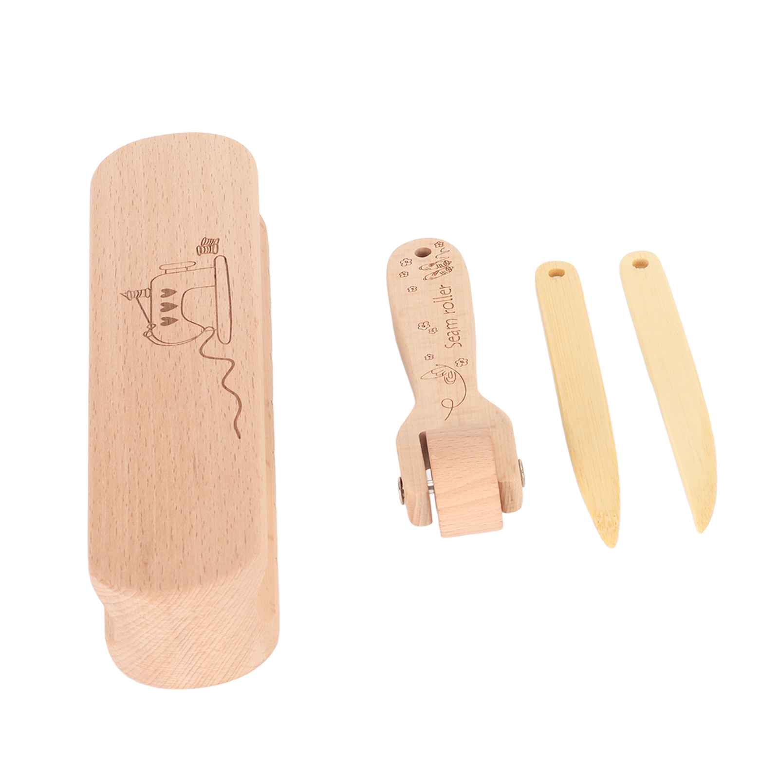 Tailors Clapper Seam Roller Point Turner Sewing Tool Clapper For Sewing ...