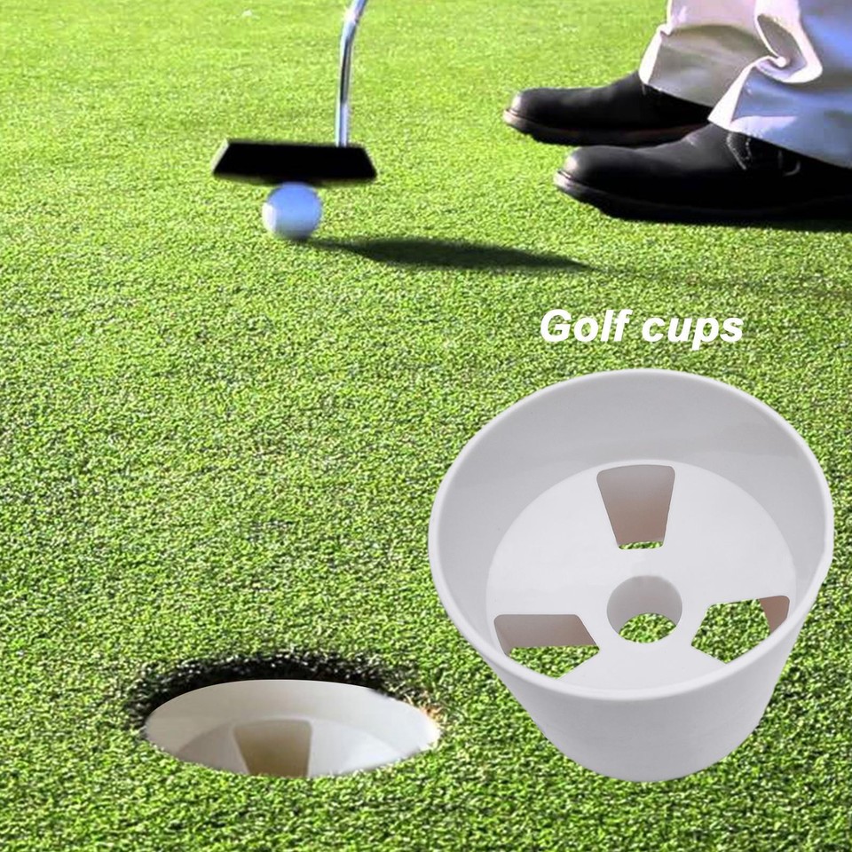 Golf Hole Cup for Backyard Practice Putting Green Fit All-Direction | eBay