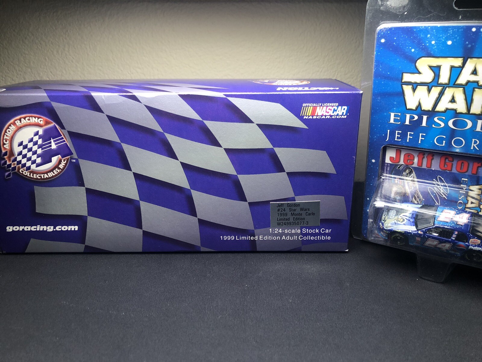 1999 JEFF GORDON STAR WARS DIECAST 1/2 AND 1/64 SCALE COMBO | eBay