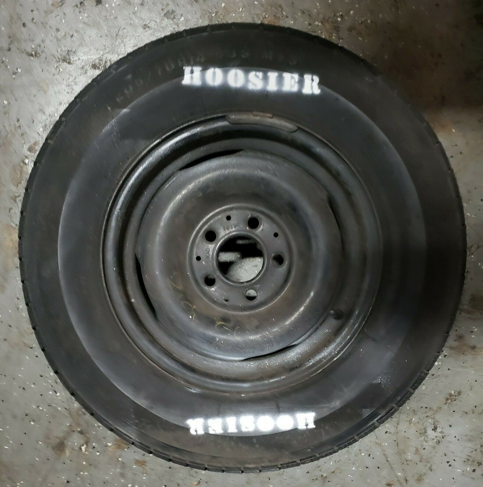 Mercedes-Benz W114 W115 W108 STEEL WHEEL RIM14 R14 5x112 5.5" WIDE ...