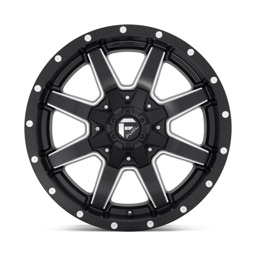 Fuel D538 Maverick Matte Black Milled Rim: 20x9, 6x120/6x139.7/6x5.5 ...