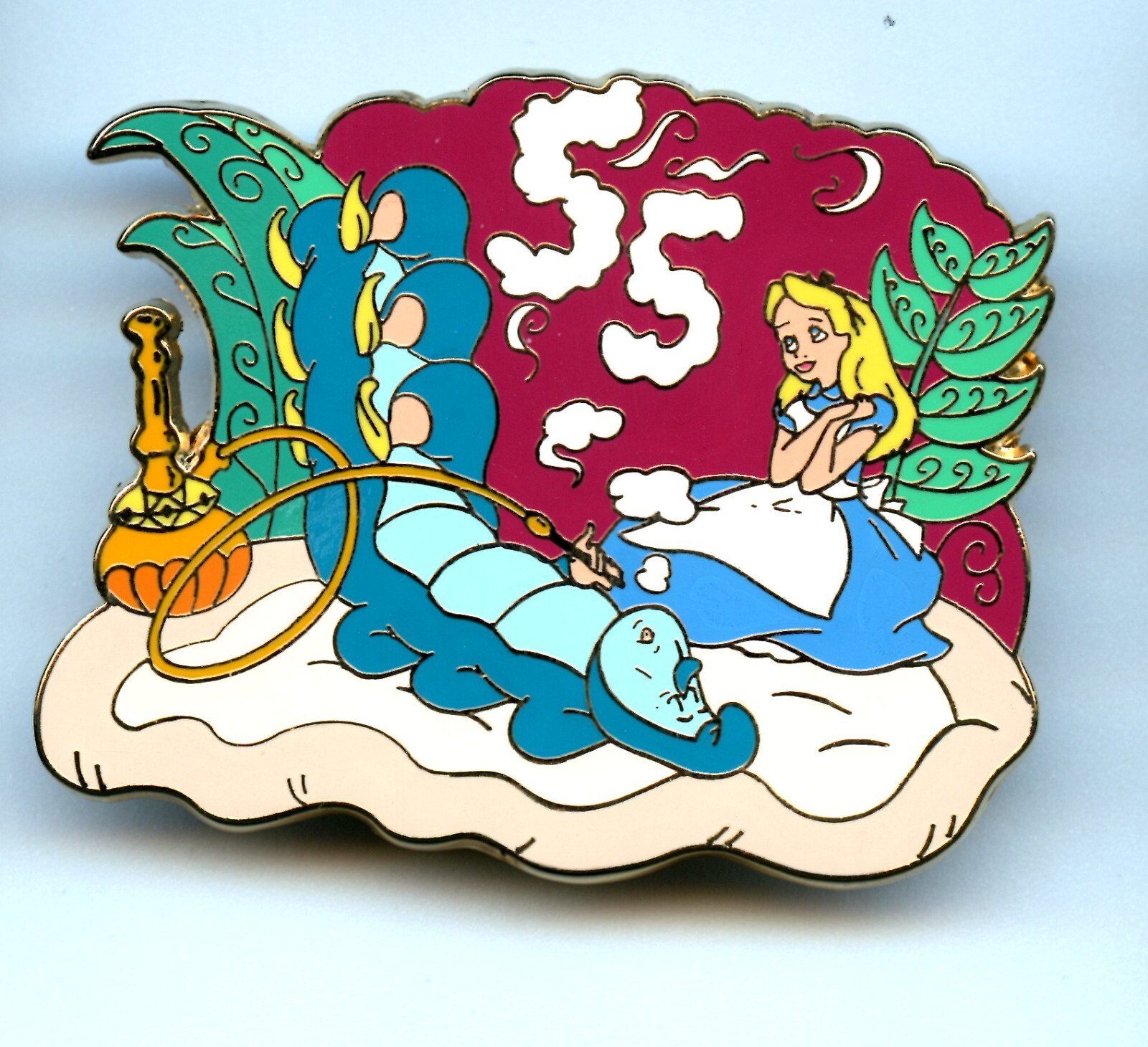 Disney Alice In Wonderland Caterpillar Smoking