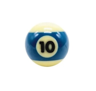 USED 10 Ball From Cyclop Zeus Set Replacement Ball Pool Billiards ...