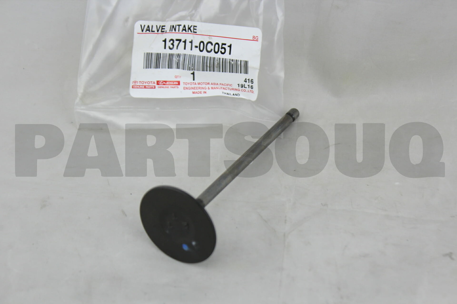 137110C051 Genuine Toyota VALVE, INTAKE 13711-0C051 | eBay