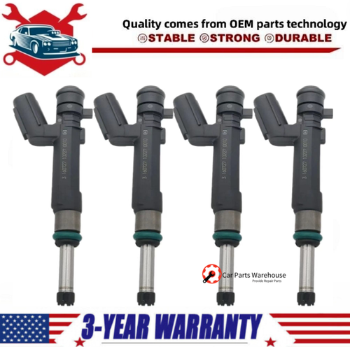 Set of 4 Fuel Injectors for Nissan Versa 12-19 Versa Note 14-16 1.6L ...