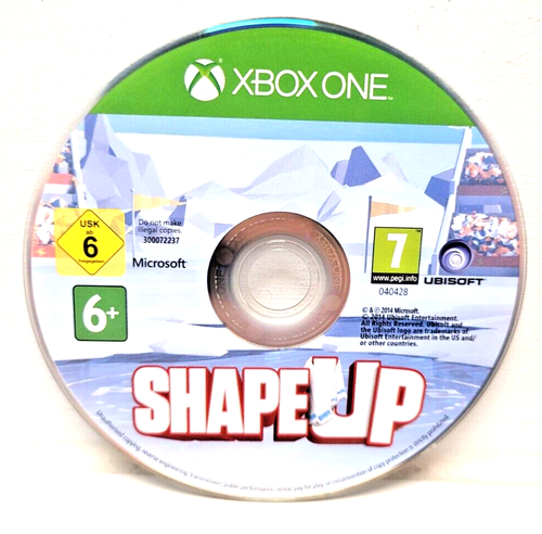 Shape Up Gioco Xbox One Kinect - Solo Disco | eBay
