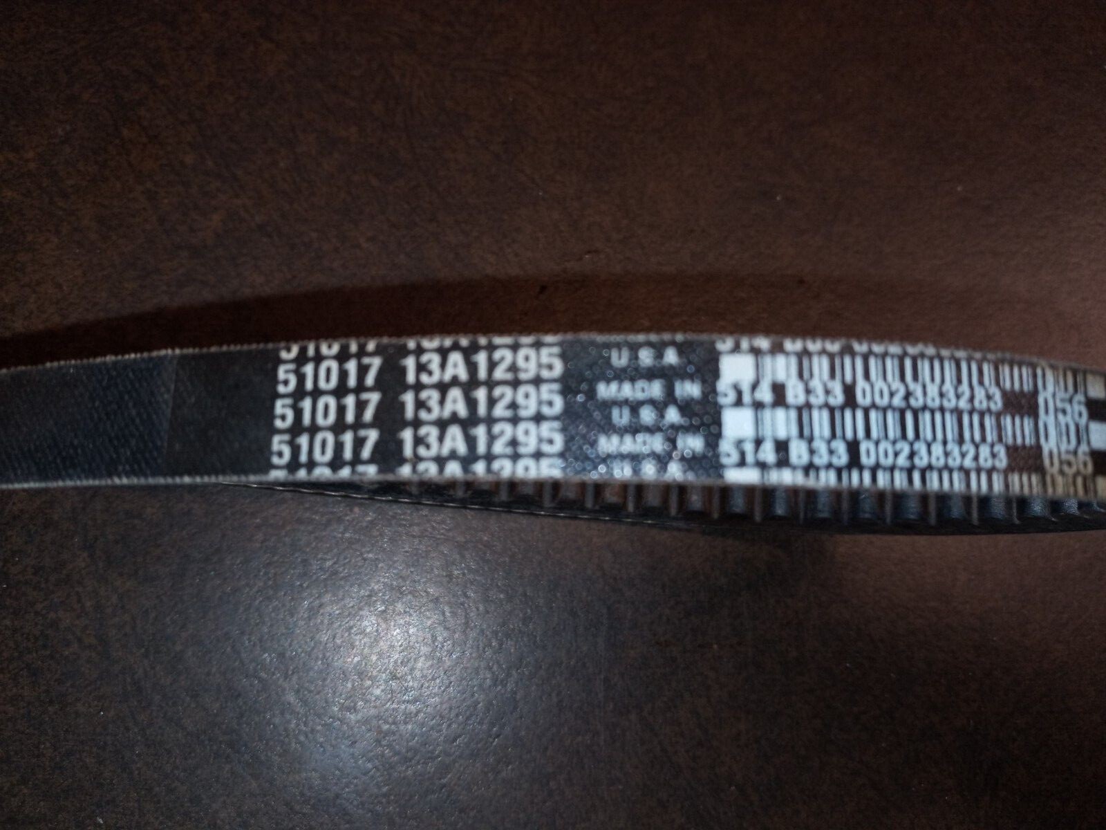 Dayco Drive Rite 17510DR, 51017DR Accessory Drive Belt 13A1295 | eBay