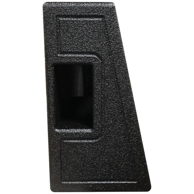 QBomb 10 Inch Ported Shallow Slim Mount Vented Truck Subwoofer Sub Box ...