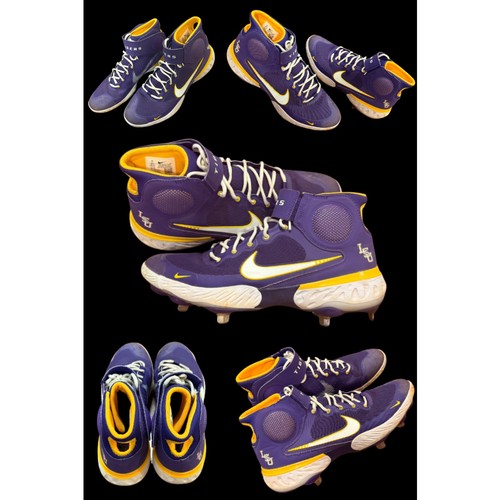 LSU Baseball Cleats – Game Used | 2025 National Championship Season ...