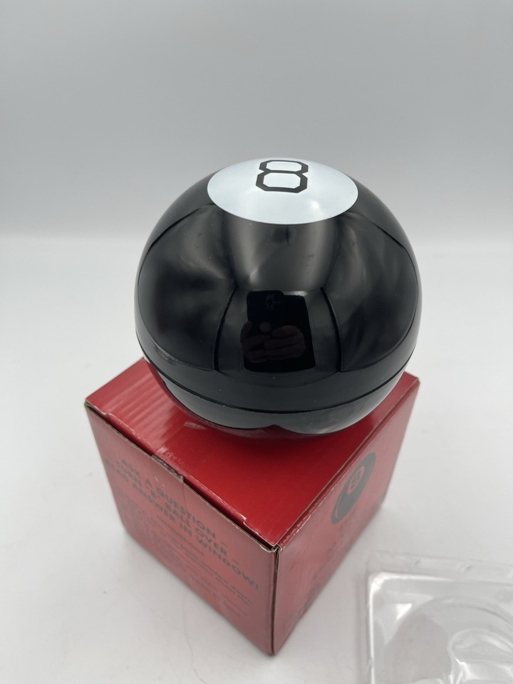 The Magic Eight 8 Ball Mattel 75Th Anniversary With Box Fortune Teller ...