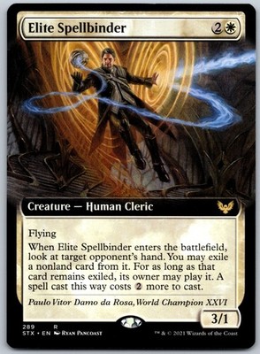 Elite Spellbinder (Extended Art) R Strixhaven: School of Mages 289 NM ...