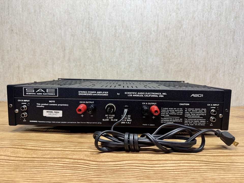 SAE Scientific Audio Electronics A201 Dual High Resolution Power ...