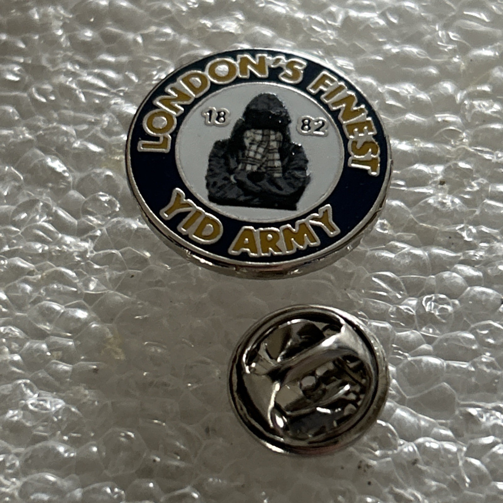 Smart & Rare Tottenham Hotspur Supporter Enamel Badge - Yid Army ...