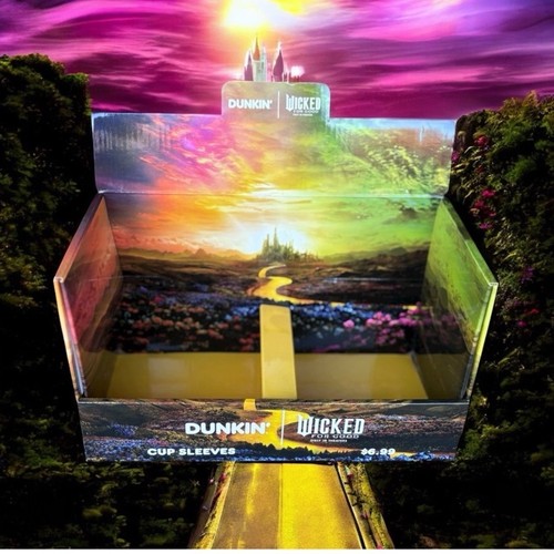 Dunkin’/wicked For Good Empty Merch Box Appr. Size 11x 5 X 6” | eBay