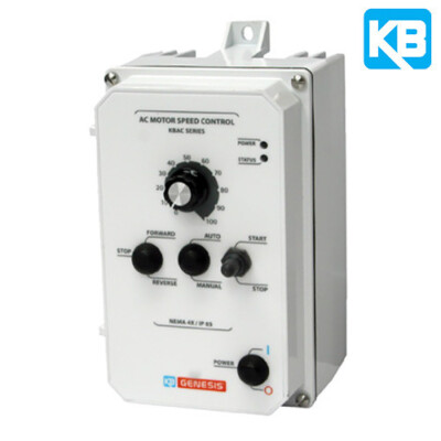 KB ELECTRONICS KBAC-24D (9988) 230V 3PH Enclosure - WHITE "BRAND NEW ...