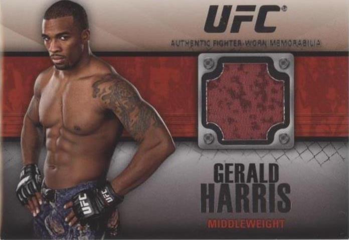 2011 Topps UFC Title Shot - Fighter Relics Gerald Harris #FR-GH Black ...