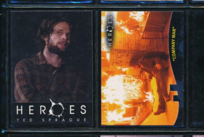 Lot (2) 2008 Topps Heroes Ted Sprague #17 #58 Mathew John Armstrong ...