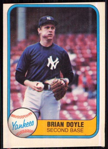 1981 Fleer Brian Doyle New York Yankees #104 | eBay