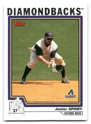 Junior Spivey 2004 Topps #14 Arizona Diamondbacks BASEBALL | eBay