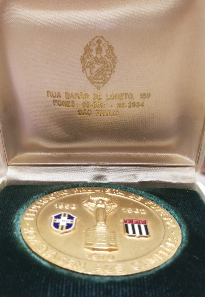 MEXICO 1970 WORLD CUP FOOTBALL CHAMPIONSHIP JULES RIMET TO BRAZIL MEDAL ...