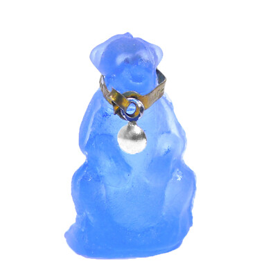 1930 CRACKER JACK CZECH GLASS MONKEY WITH COLLAR & METAL BEAD PRIZE ...