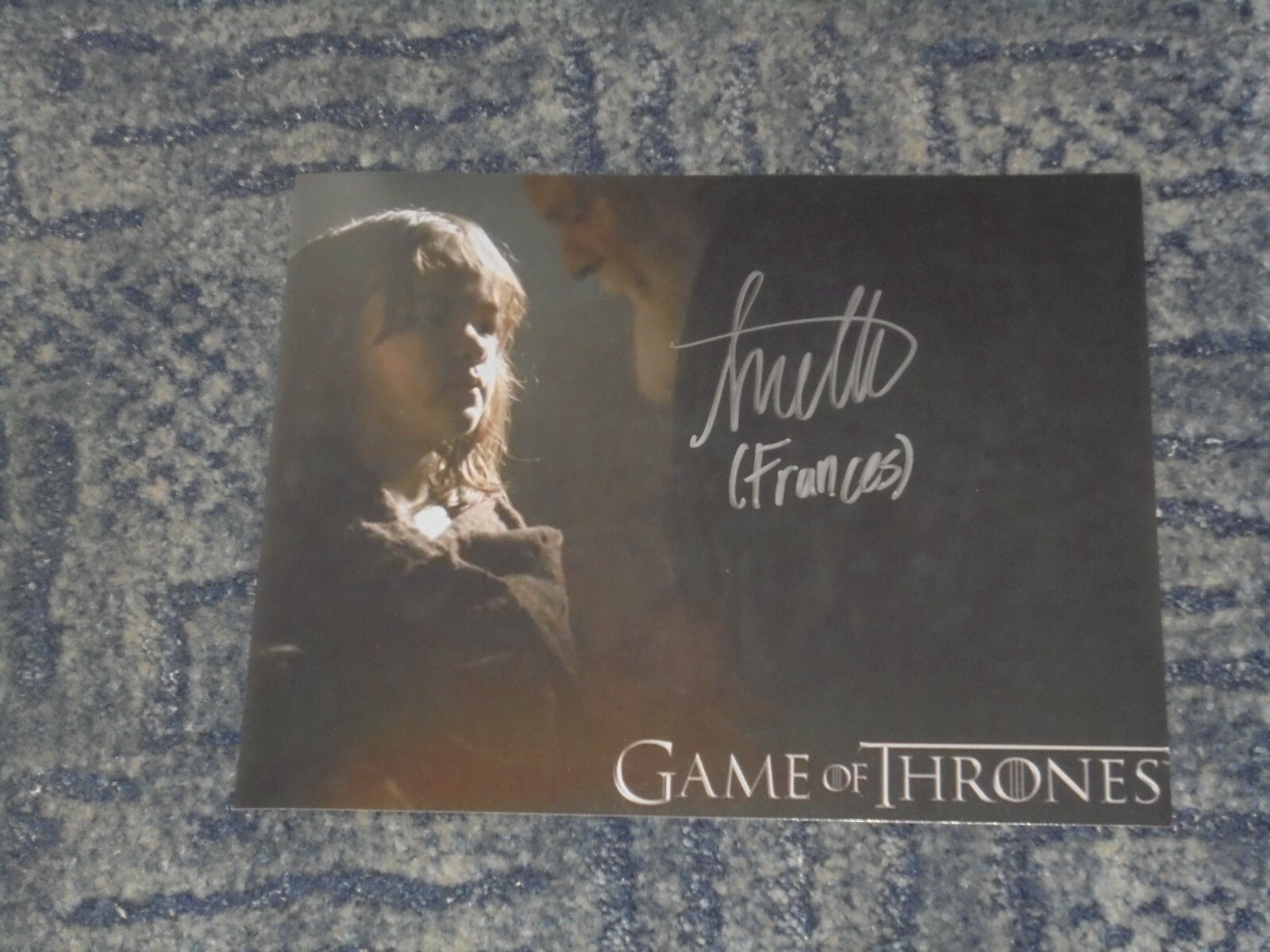 ANNETTE HANNAH - GAME OF THRONES -10x8 PHOTO SIGNED - (19) | eBay