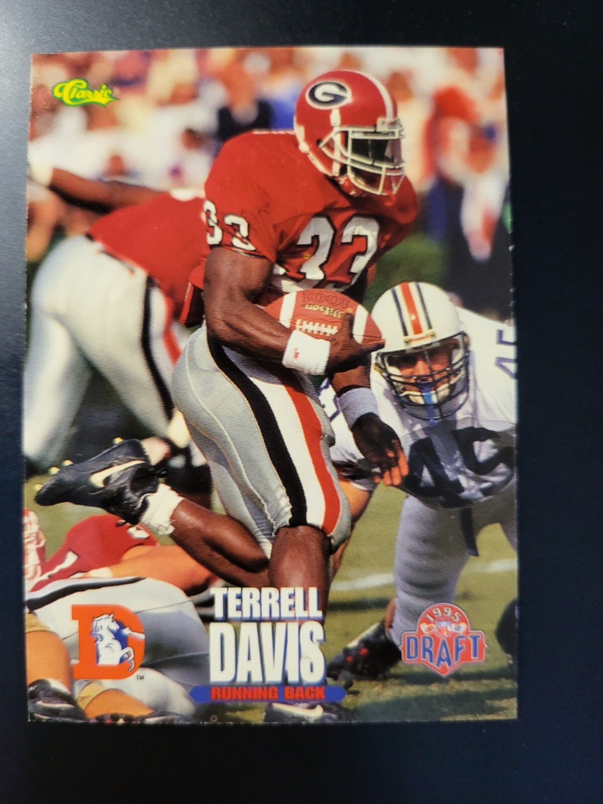 1995 Classic Draft Terrell Davis RC card #54 | eBay
