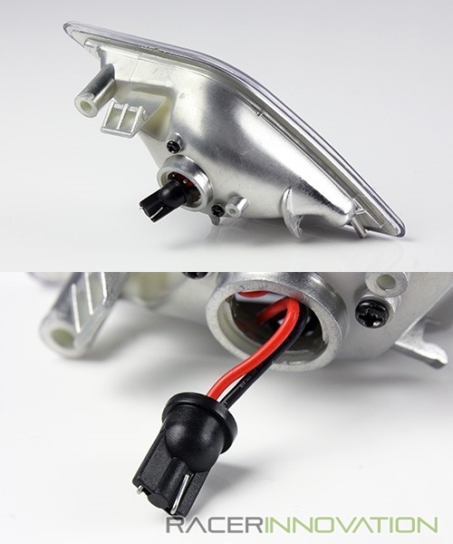 For 08-11 Mercedes Benz R230 SL65 Euro Clear Bumper LED Side Marker ...