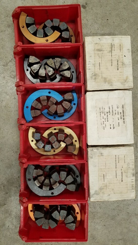 GOODRIDGE HOSE CRIMPER MACHINE WITH FITTINGS AND BRAKE LINE | eBay