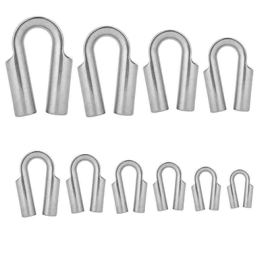 304 Stainless Steel Tubes Thimble For Winch Ropes Boating Accessories ...