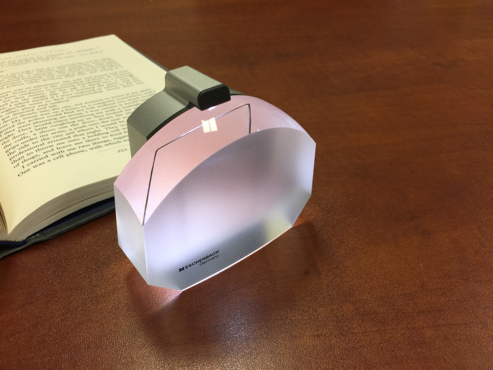 2.2x Eschenbach 1436-1 Makrolux Bright Field Stand Magnifier Lighted ...