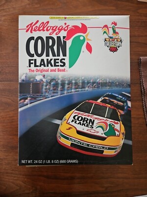 Vintage Kellogg's Corn Flakes 1995 Collector Box Racing NASCAR NEW ...