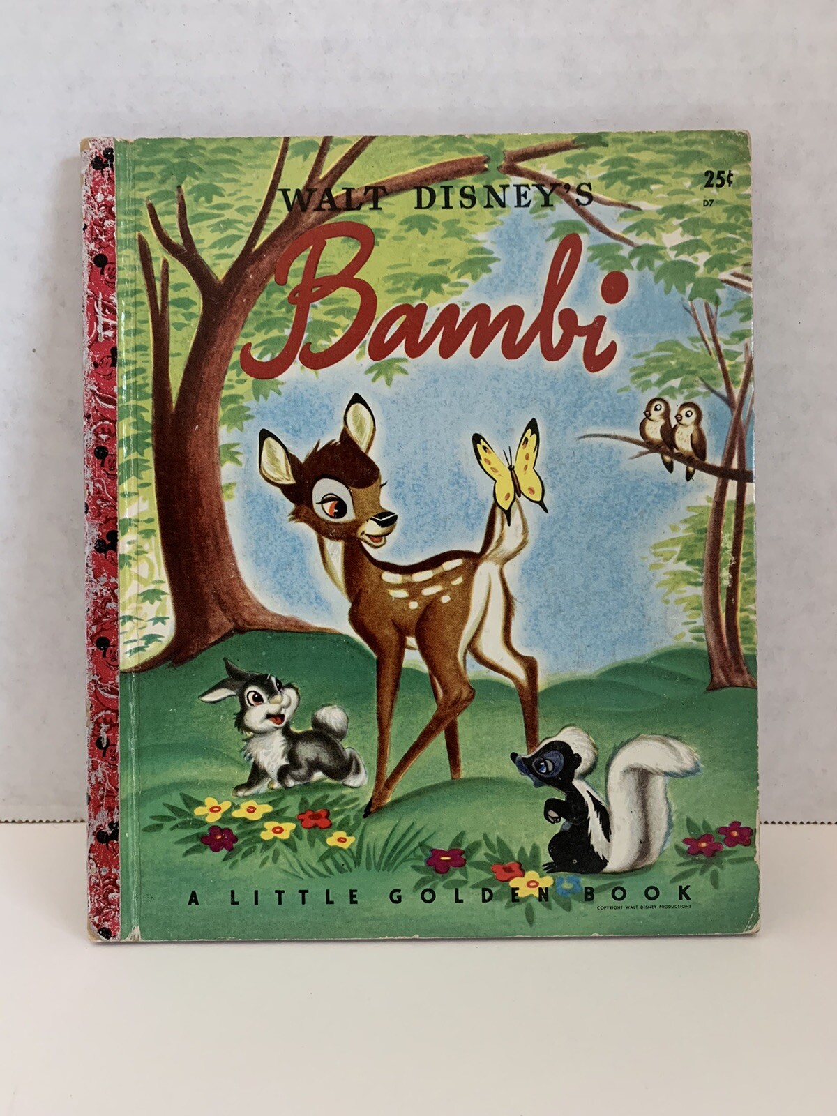 Vintage Bambi Little Golden Book | eBay