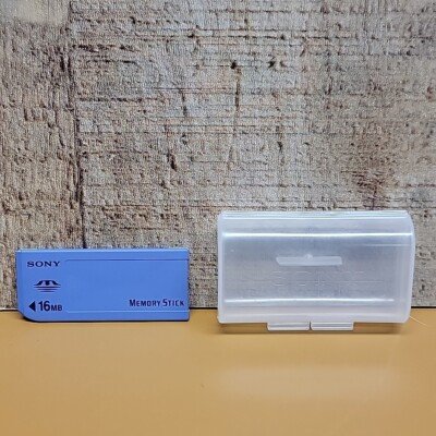 Sony Genuine Memory Stick 16MB MEGABYTE MSA-16A Camera Memory Card | eBay