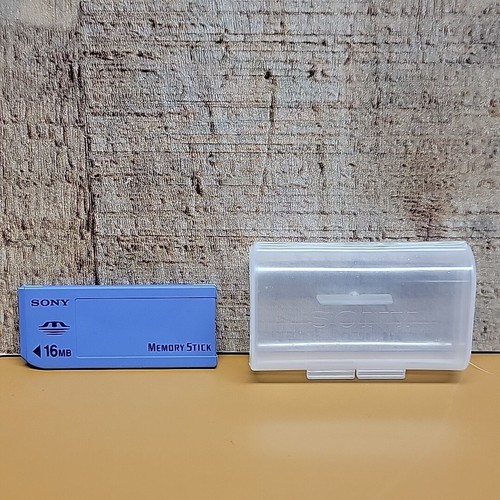 Sony 16 Mb Memory Stick (msa16 A 2 Memory Stick Sony 16MB - MSA16A ...