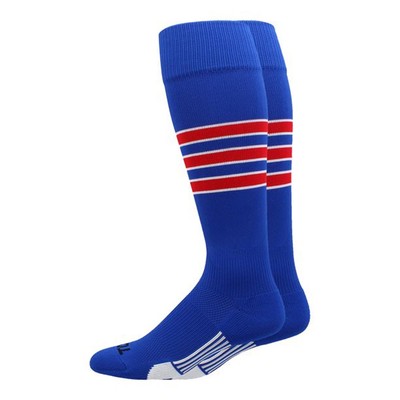TCK Dugout Series Socks ROYAL | WHITE | SCARLET XL | eBay