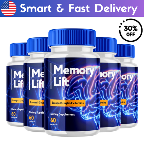 Memory Lift Brain Maximum Support Supplement Pills Advanced Formula 5 ...